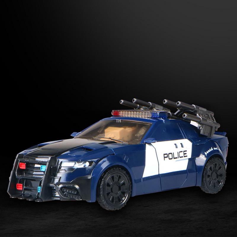 Transformers 5 Robot Decepticon Barricade Car Boy Child Deformed Police ...