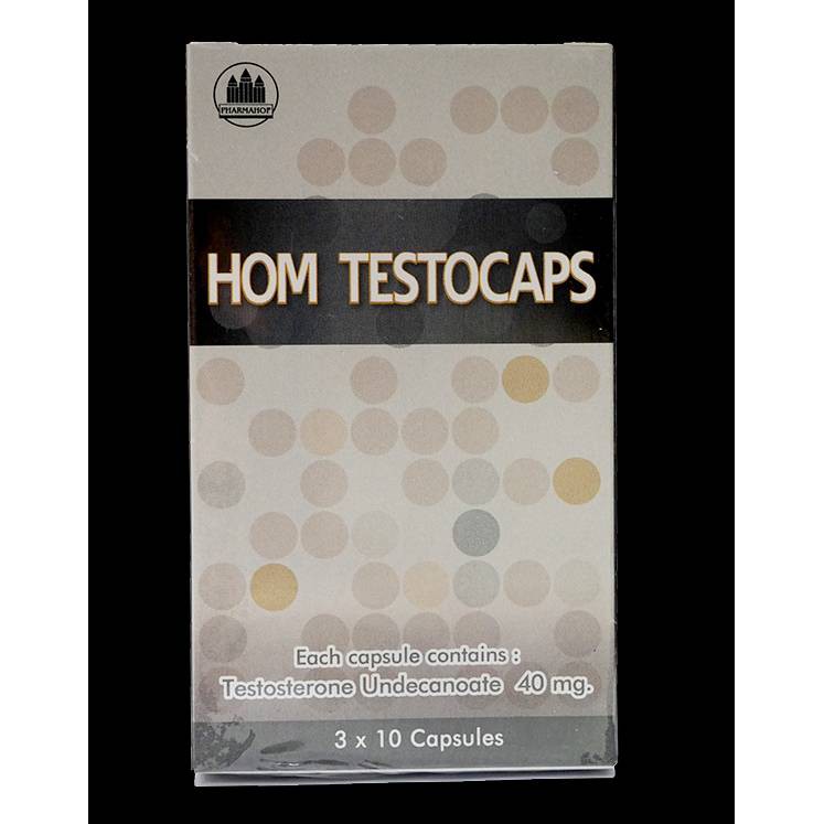 ฮอร์โมนเพศชาย Testocaps (30 แคปซูล) - r.t.k.shop - ThaiPick