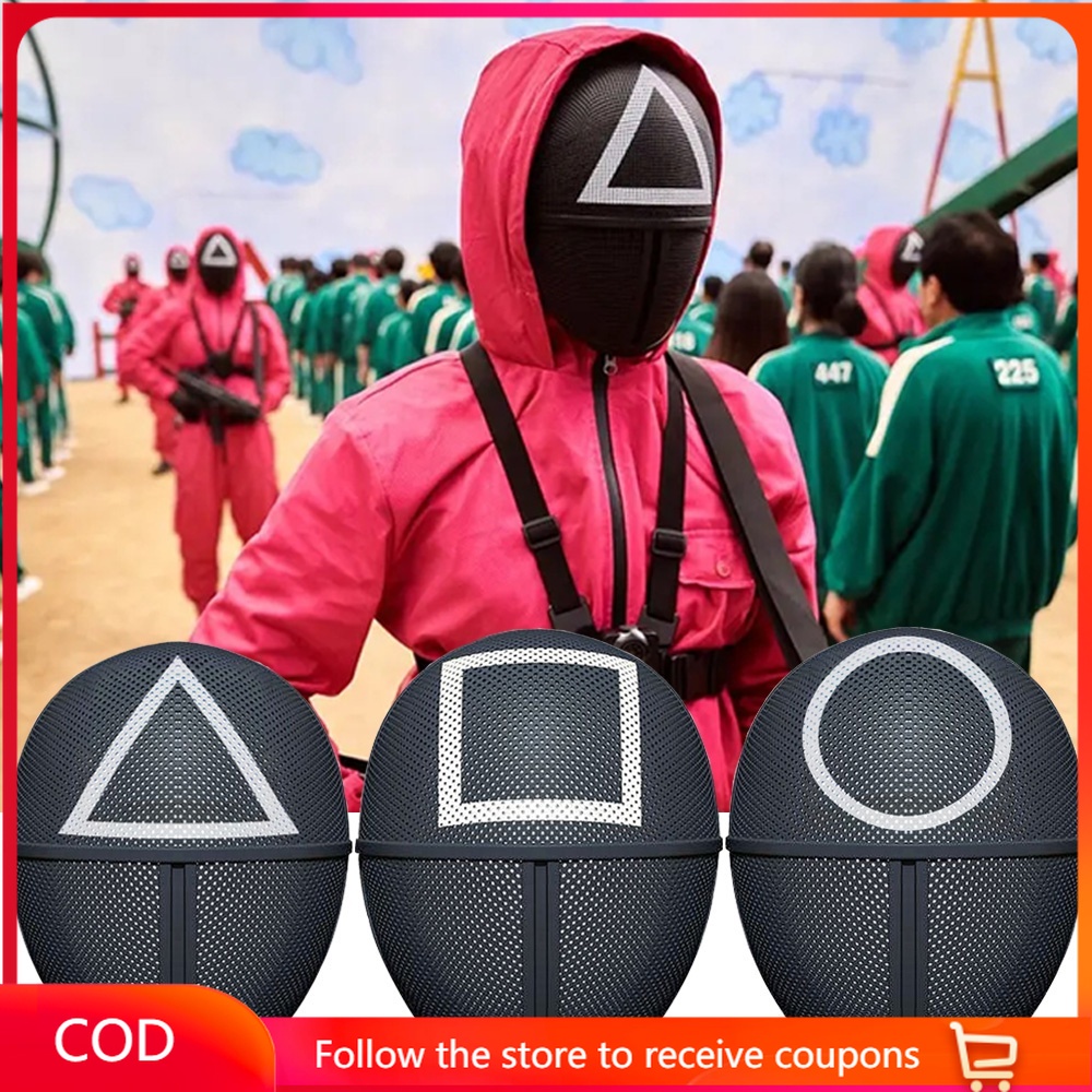 squid game mask หน้ากากคอสเพลย์ 001 Boss Lee Jaes Jaes Same สําหรับ ...
