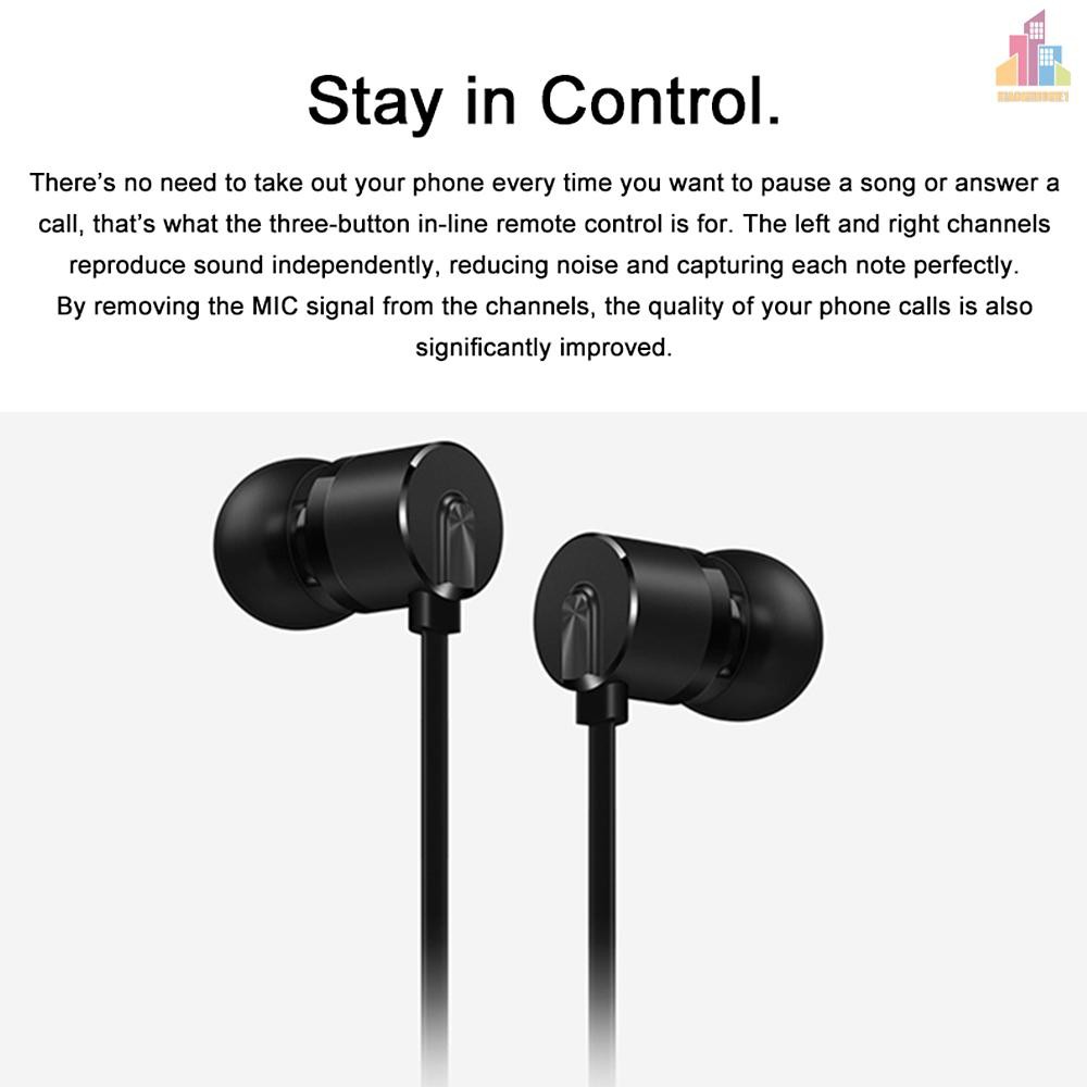 Salexe Oneplus Bullets 2t Earphones Type C In Ear Headset With Remote