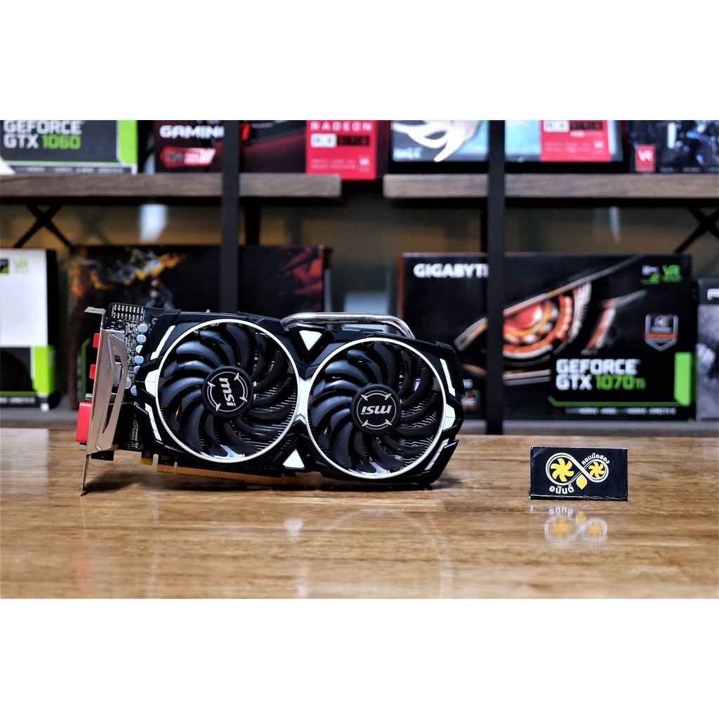 การ์ดจอ MSI ARMOR RX 580 4G - anan.com2hand - ThaiPick