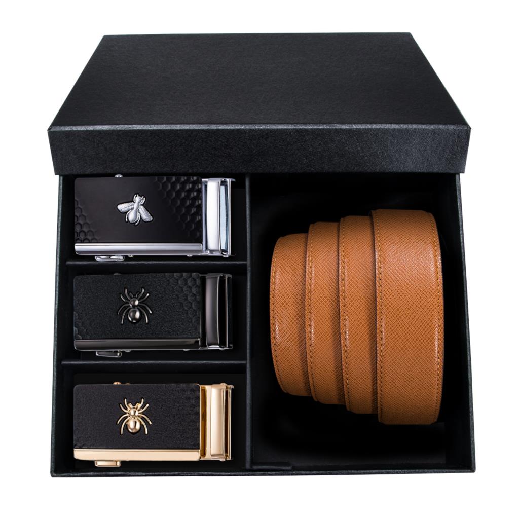 New Arrival Men Belt Alloy Buckle Cow Genuine Leather Belt Cowhide Men ...