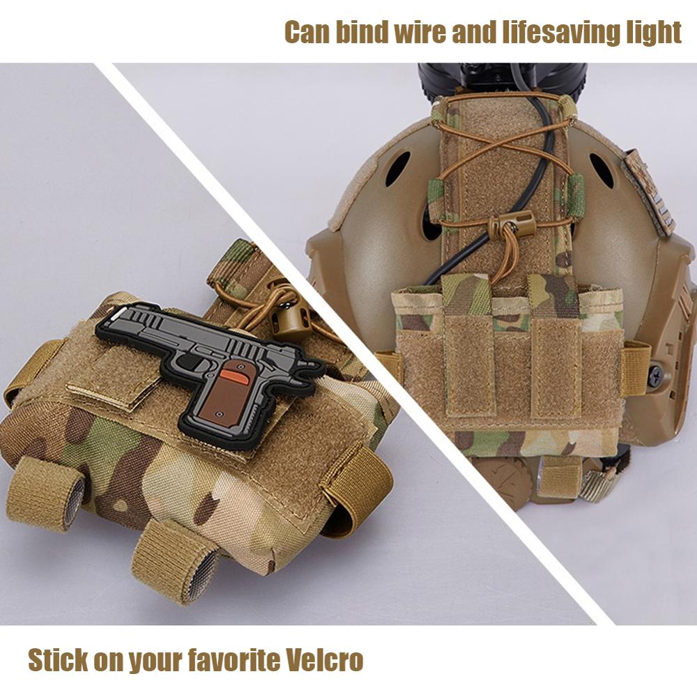 Tactical Pouch MK2 Battery Case For Helmet Airsoft Hunting Camo Battery ...