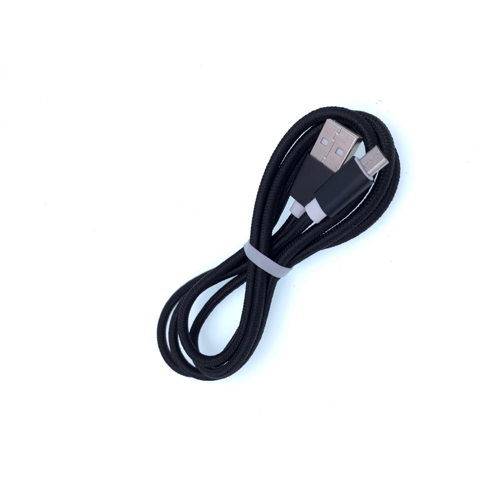 สายชาร์จ MircoUSB 1M 2M (1ม2ม) สายชาร์จแบบผ้า สายชาร์จแอนดรอยด์ หัวเว่ย ซัมซุง samsung ออปโป วี ...