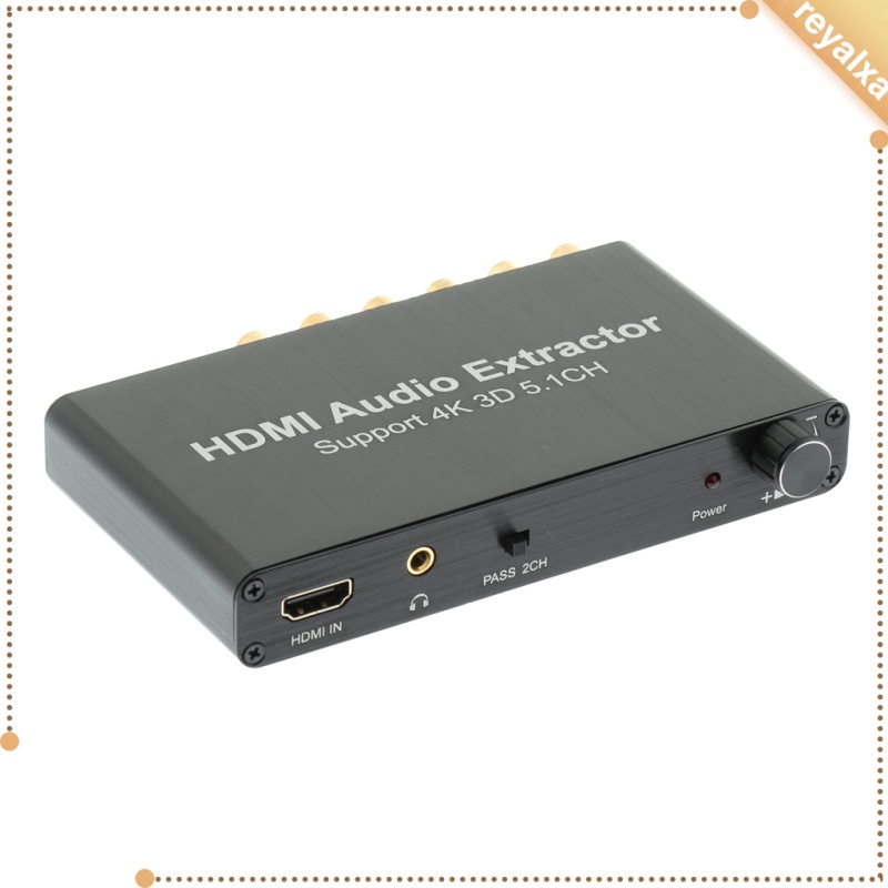 5.1Ch 4K 3D HDMI อะแดปเตอร์แปลงเสียง HDMI to HDMI Decoder - reyalxavh ...