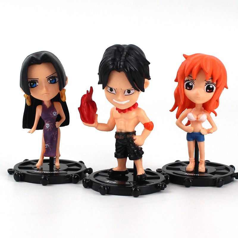 Anime One Piece PVC Action Figures Cute Mini Figure Toys Dolls Model ...