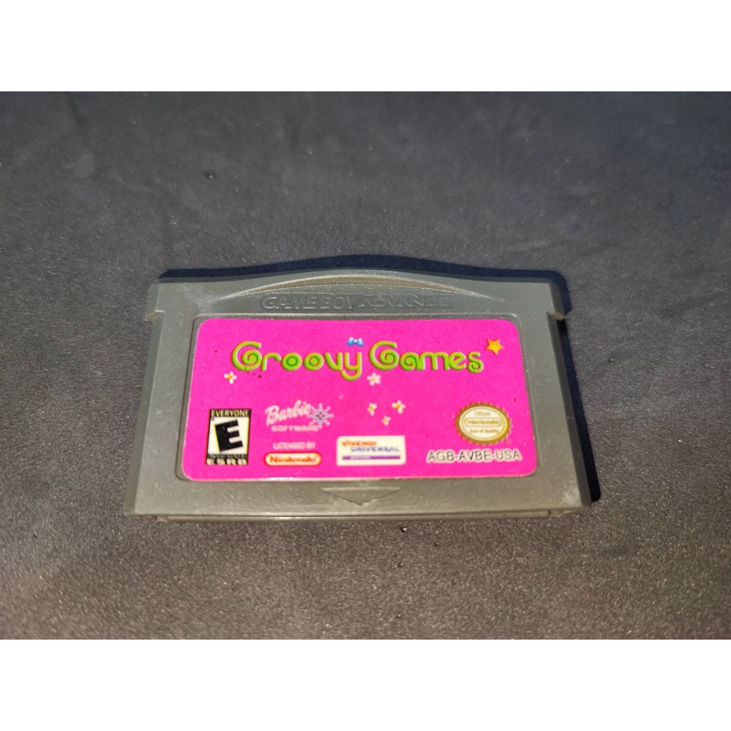 ตลับเกมส์ GBA : ฺBarbie Groovy Games : Game Boy Advance : Eng Version ...
