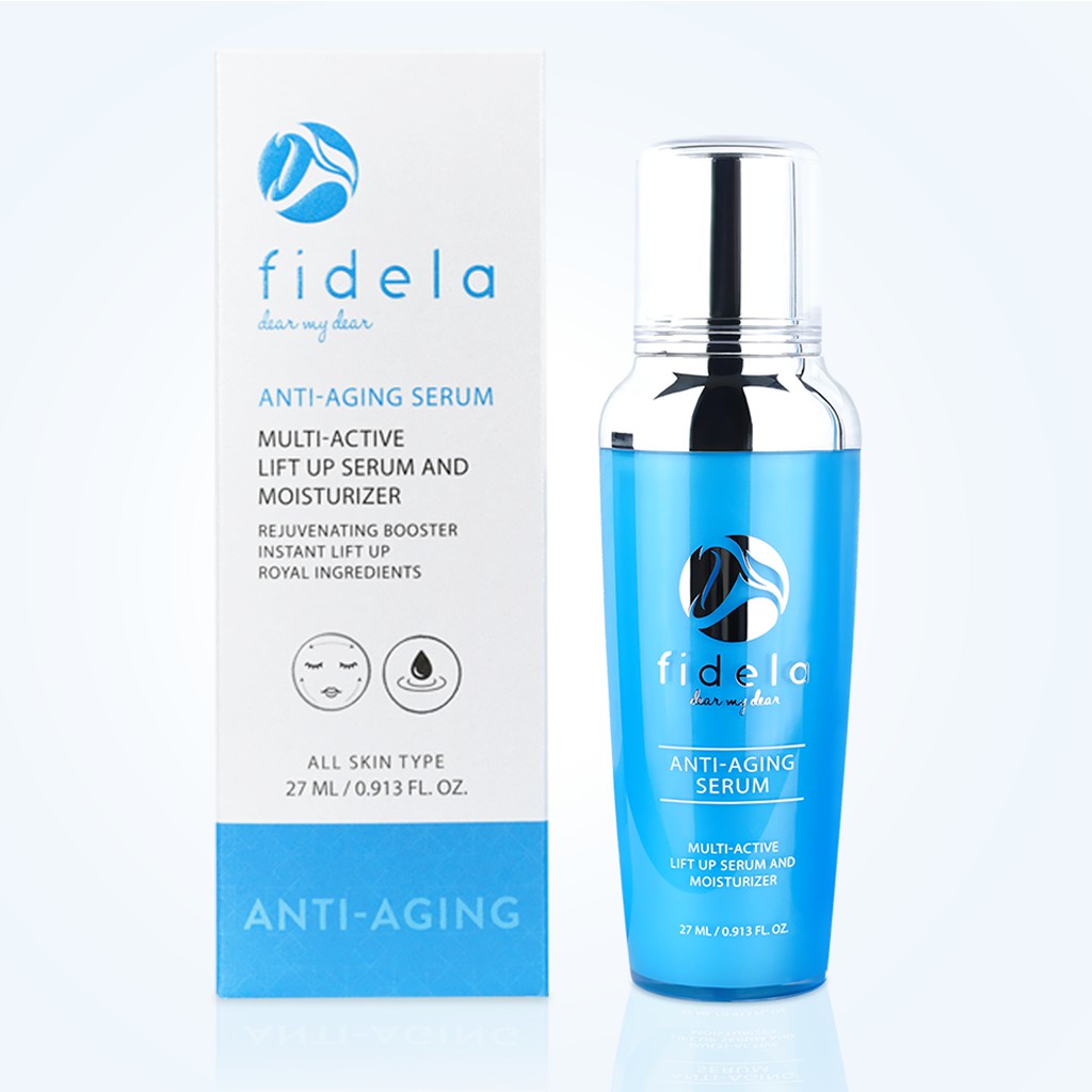 Fidela Anti Aging Serum ฟิเดล่า เซรั่มโบท็อกซ์เซรั่มหน้าเด็ก แท้ 100 ...