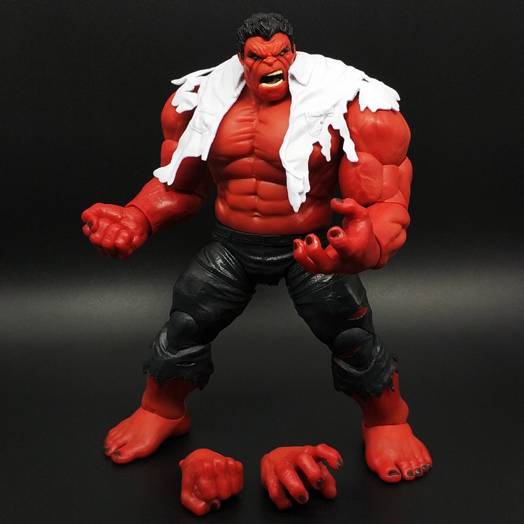 Hulk Figure Action Figure Red Giant Roth General Stoneman Rhinoman Red ...