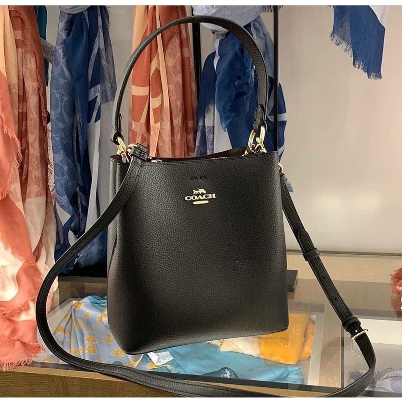 พร้อมส่ง แท้ 100 New Coach รุ่น SMALL TOWN BUCKET BAG (COACH 1011 ...