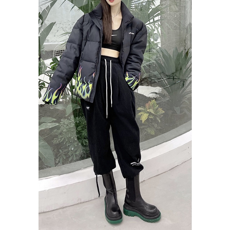 ฤดูใบไม้ร่วงคู่ใหม่ชายและหญิงกีฬาแห่งชาติน้ำลูกบาศก์ฟุตกางเกงตรง ...