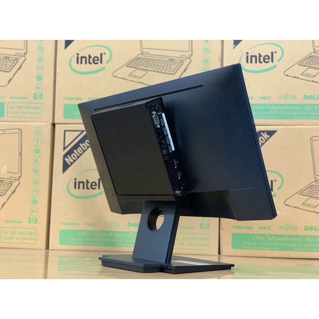 คอมพิวเตอร์ Dell Optiplex 7040m ครบชุดจอ20นิ้ว CPU Core i7-6700t Ram 8 gb Hdd 500 gb รองรับ M.2 ...