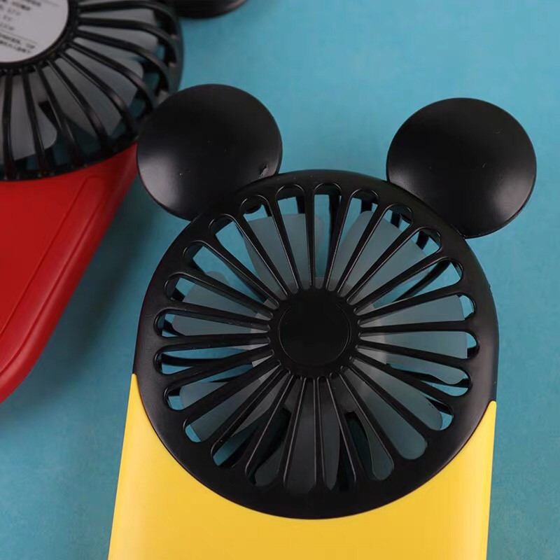 ลดราคา149 มินิพัดลม มิกกี้ Mickey ลูกแมว Kitty แบบพกพา พร้อมสายชาร์จ ...
