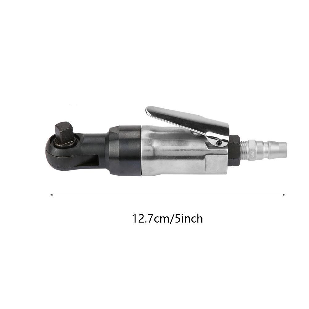 1/4" Square Drive Straight Shank Pneumatic Air Ratchet Wrench ...