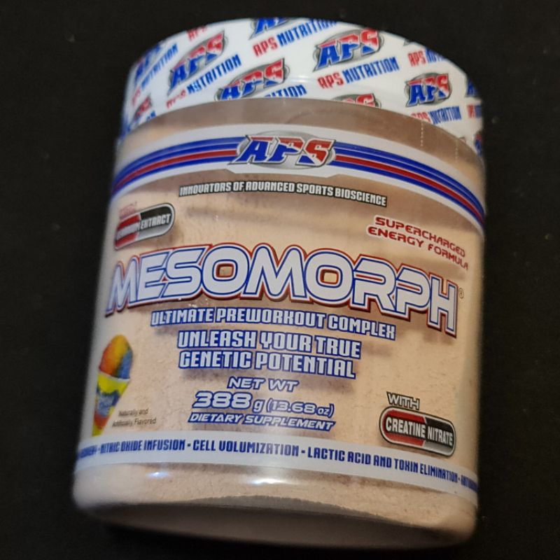 APS Mesomorph Pre-Workout DMAA DMHA Geranium Extract เพิ่มแรง เพิ่ม ...