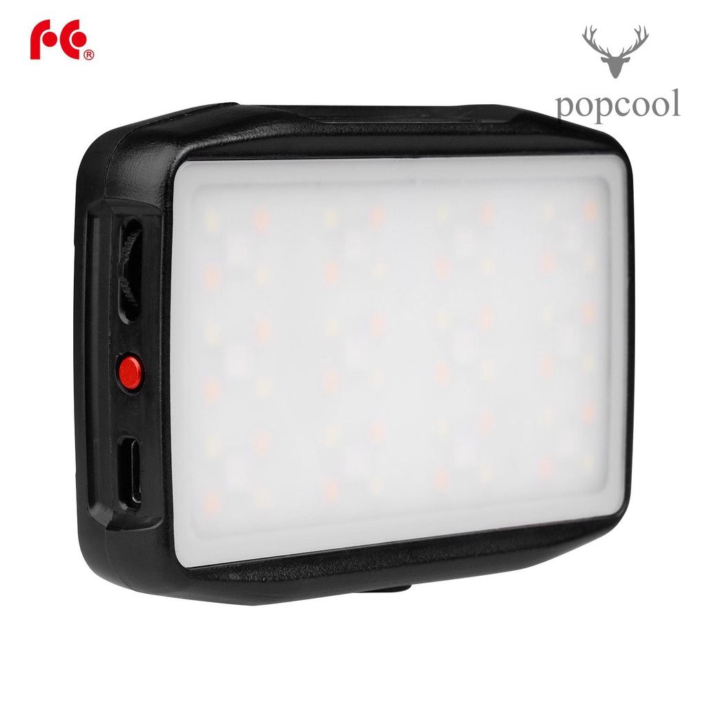 [Pop]Falconeyes F7 ไฟ LED ขนาดมินิ RGB ควบคุมด้วยแอพแม่เหล็ก 2500K ...