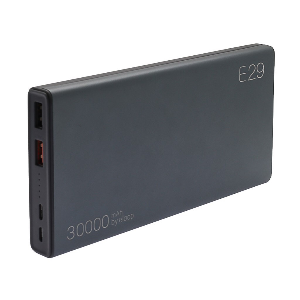 Eloop E29 แบตสำรอง 30000mAh QC3.0 PD 18W ชาร์จเร็ว Power Bank Fast Quick Charge ของแท้ 100 ...