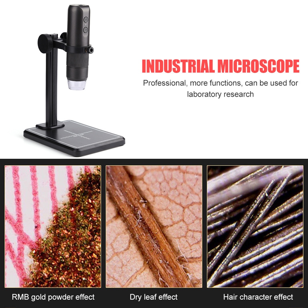 1000X Professional Digital Microscope Camera HD WIFI Portable ...