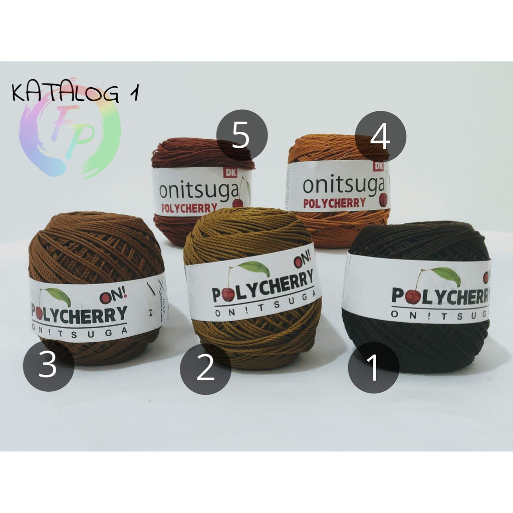 เส้นด้ายถักไหมพรม Polycherry Catalog 1 - tkfannyputra.th - ThaiPick