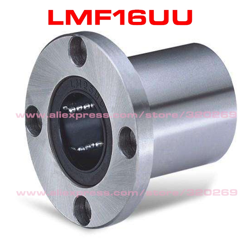 4pcs Lmf16uu Lmh16uu Lmk16uu 16x28x37mm Linear Motion Ball แบริ่ง BUSH ...