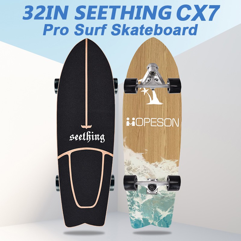 【พร้อมส่ง】Seething 32inch Land Carver CX7 Surfskate Surf Skateboard CX7 ...