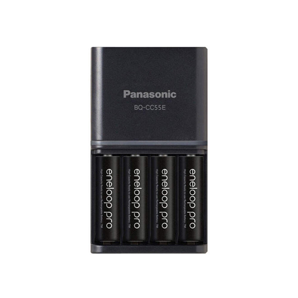 ถ่านพร้อมแท่นชาร์จ Panasonic Eneloop Quick Charger 2hr พร้อม Eneloop