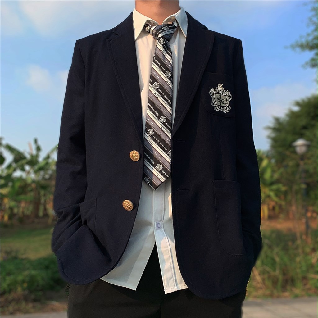 Miao s Original Flame Academy jk dk uniform suit Black West school ...