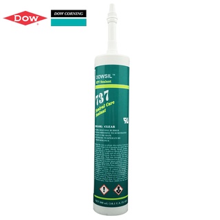 Dow Corning DC737/DOW CORNING 737 กาวแก้วเป็นกลาง/กาวซิลิโคนกันน้ำที่ทน ...