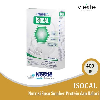 Isocal 400 Gr - Vanilla Flavor - Protein And Calcium Source Milk Powder ...