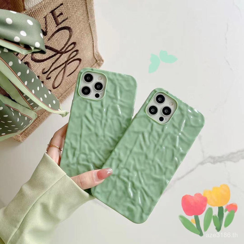 IPhone Case For iPhone 12 11 Pro max 8 7 Plus x xr XS MAX Matcha Green ...