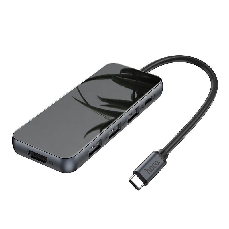 Hoco HB15 HUB 4in1 HDMI USB 3.0 PD2.0 Cabielength ของแท้100 ...