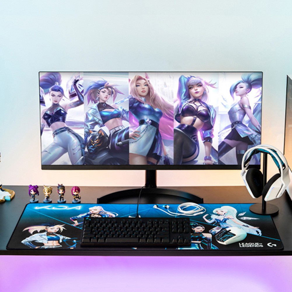 Logitech G840 KDA Collaboration Limited Edition Customized Gaming Mouse ...