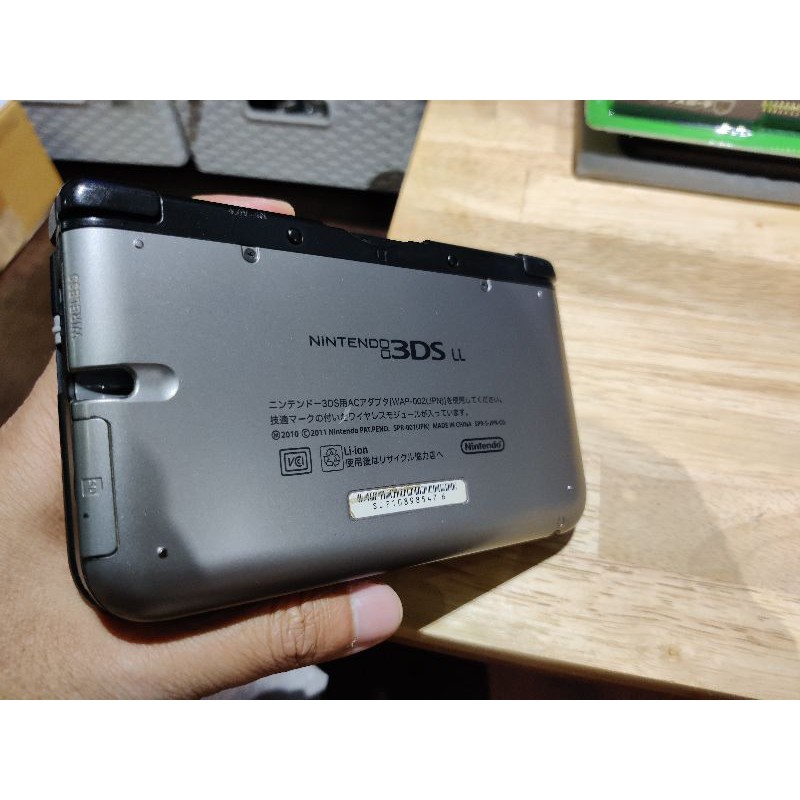 Nintendo 3DS LL - สีเทา มือสอง สภาพดี แปลงแล้วลงเกมเต็มความจุ ...