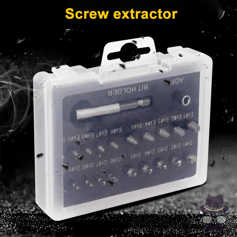 แพงกว่า แต่ดีกว่าScrew Extractor Set Screw Bolts All-Purpose Easy Out ...