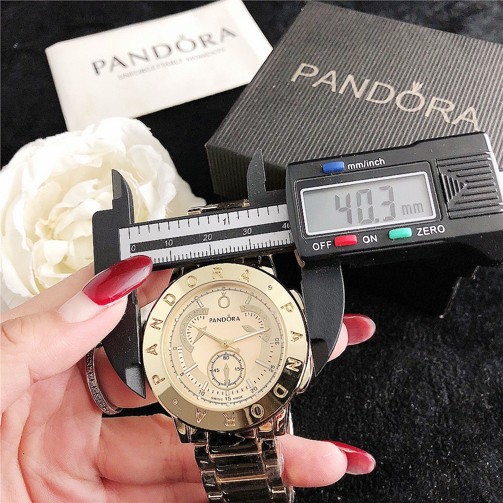 นาฬิกาประดับสุภาพสตรี นาฬิกา Pandora Women bradshaw นาฬิกาโครโนกราฟ ...