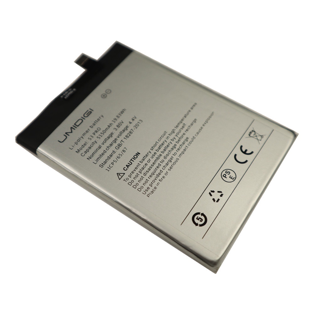 2022 100 Original UMI Battery For Umidigi S3 Pro F1 F1 Play 5150mAh ...