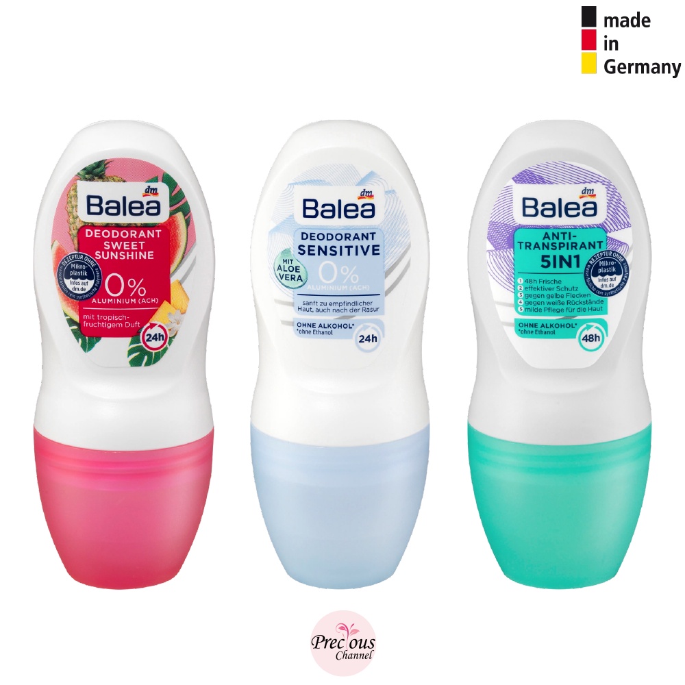 Balea Deo Roll on ลูกกลิ้งระงับกลิ่นกาย ไม่ทิ้งคราบ ชื่อดังจากเยอรมัน ...