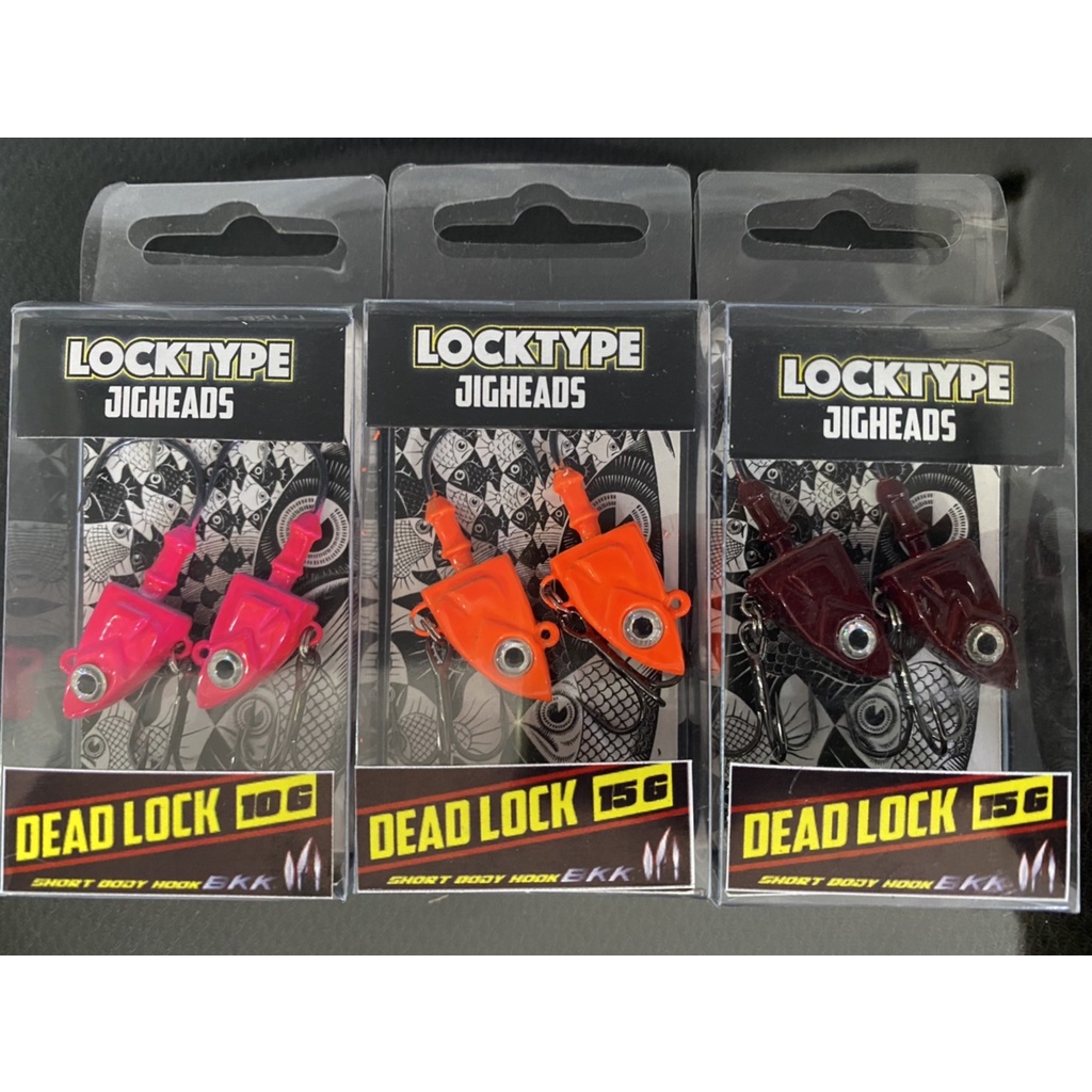 เบ็ดหัวจิ๊ก LOCKTYPE JIGHEADS DEAD LOCK | Shopee Thailand