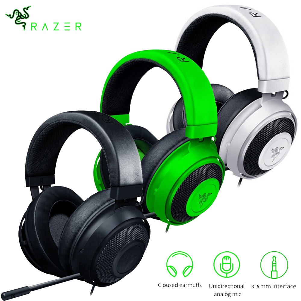 Razer Kraken Pro V2 ชุดหูฟังเล่นเกมพร้อมไมโครโฟนควบคุมระดับเสียง 1 ปี ...