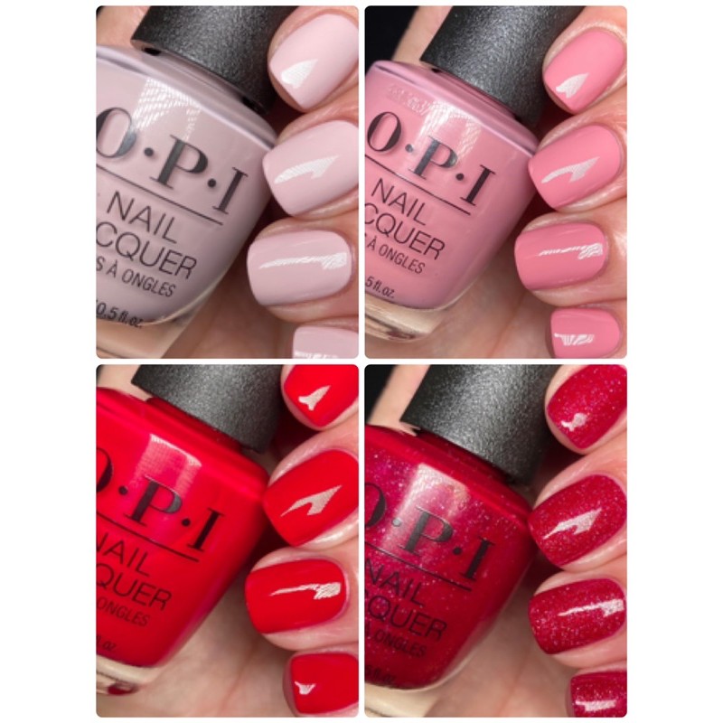 พร้อมส่ง OPI Mini set Hollywood Collection นู้ดอ่อน ชมพูระเรื่อ แดงสดใส ...