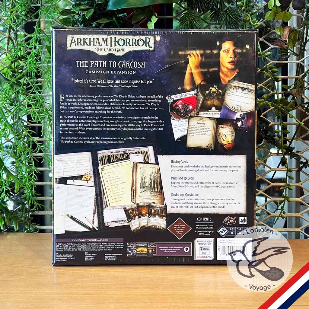 Arkham Horror LCG The Path To Carcosa Investigator Expansion Campaign ...