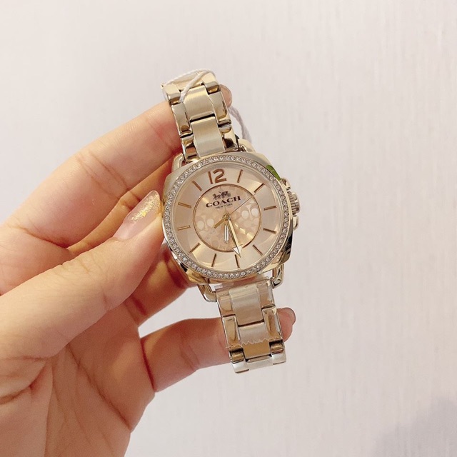 พร้อมส่ง แท้ ????????100% New Coach นาฬิกา สีทอง Coach 14503141 Women's ...