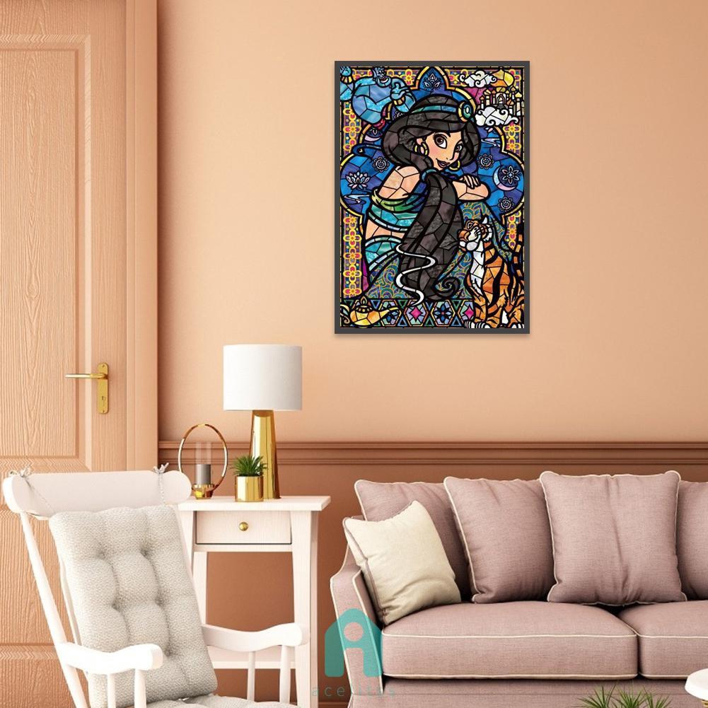 ACT 5D DIY Full Drill Diamond Painting Little Girl Cross Stitch Embroidery Kit - acelit.th ...