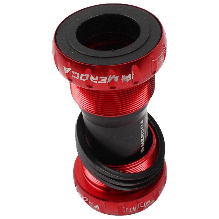 MEROCA BSA 6873mm MTB Bike Ceramic Bearing Bottom Bracket Screw-in ...