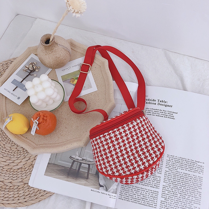 กระเป๋าสะพายไหล่ ผ้าขนสัตว์ แฟชั่นฤดูใบไม้ร่วง ฤดูหนาว สําหรับเด็ก 2020 ...