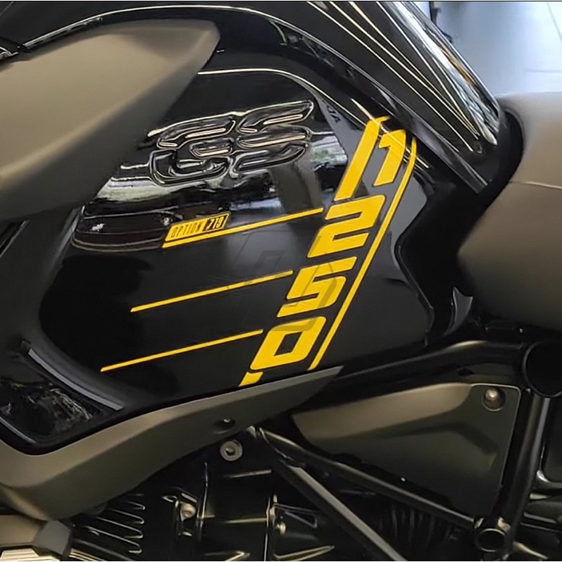 R1250GS ADVR1200GS 40th Anniversary Edition Fuel Tank Side Sticker ...