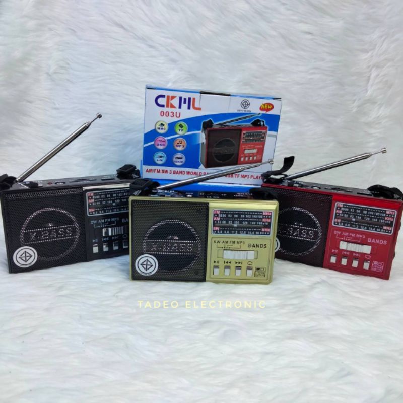 วิทยุ วิทยุพกพา CKML รุ่น 003U♙ | Shopee Thailand