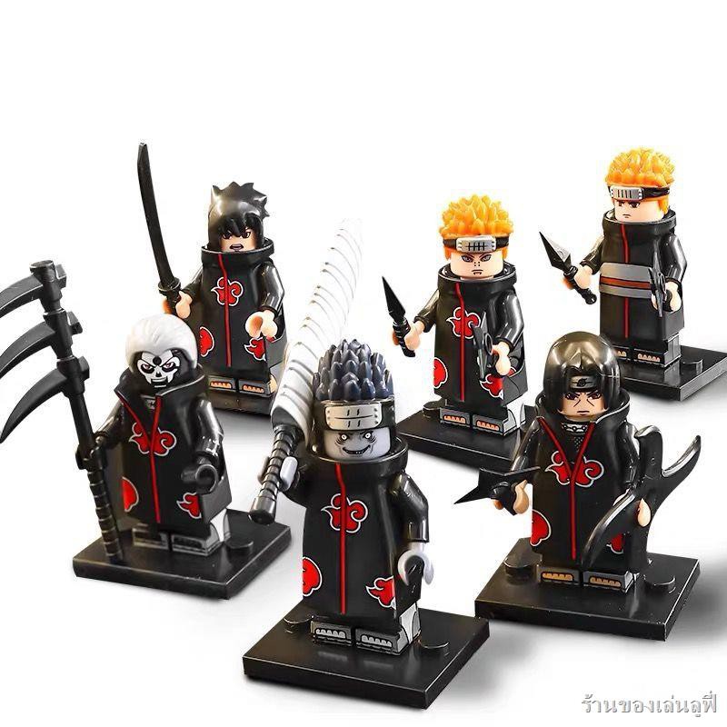 เลโก้บ้านของเล่นเด็ก เข้ากันได้กับ Lego Naruto Assassin KDL801 Sasuke ...