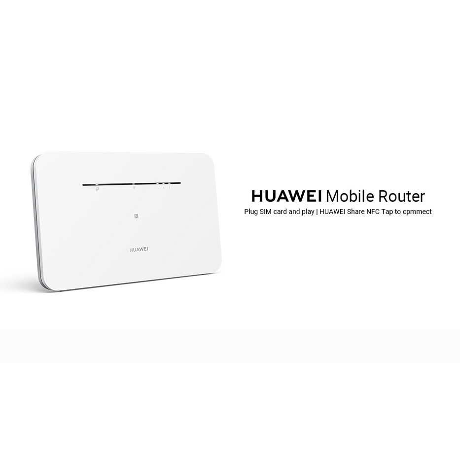 HUAWEI Mobile 4G Router LTE SIM Card Router Hotspot NFC Connect CPE ...