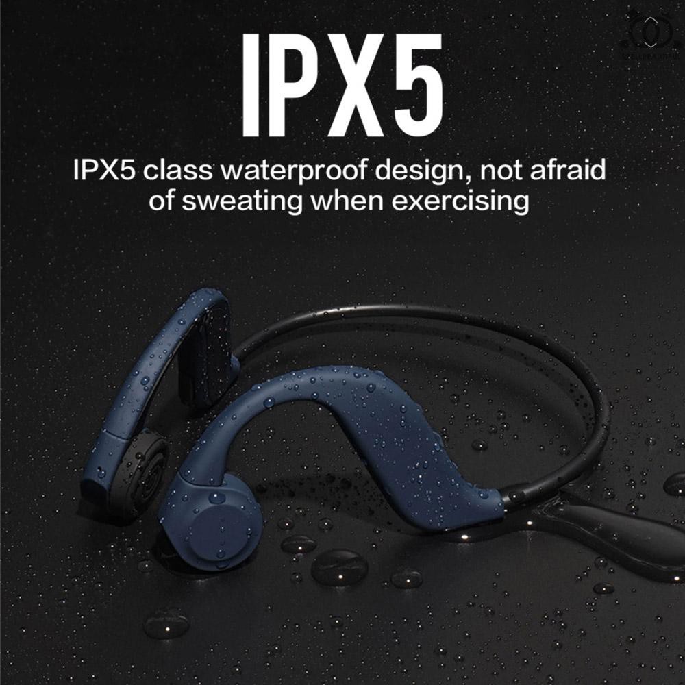 X9 Bone Conduction Wireless Headphones Bluetooth Stereo Earphones IPX5 ...